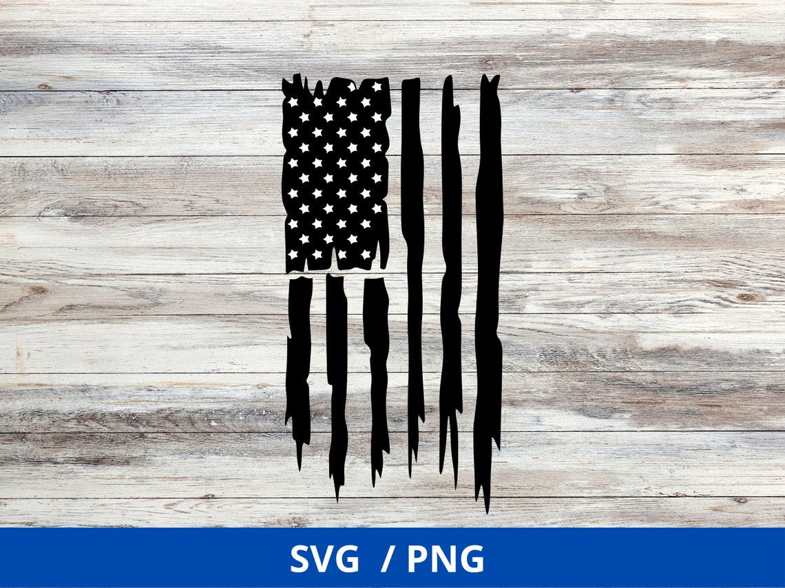 American Flag Svg Distressed Flag Svg 4th of July Svg - Etsy