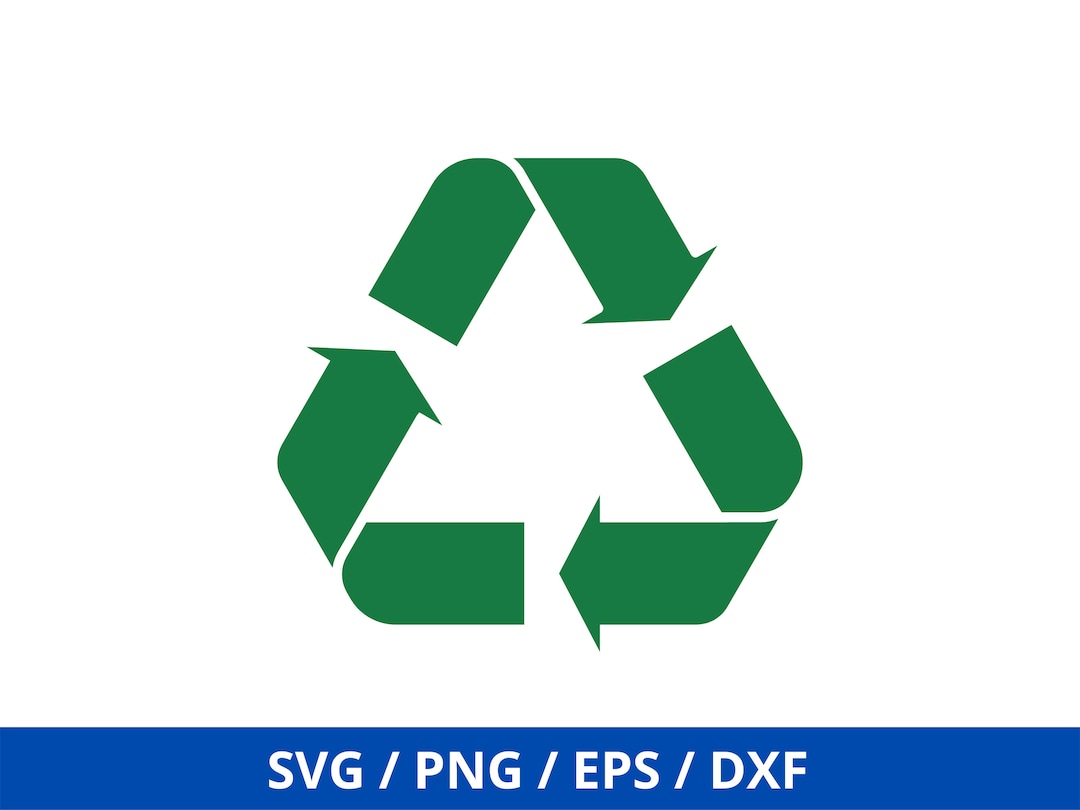 Recycling Symbol SVG, Recycle Logo Cut Files, Recyclable Logo Vector ...