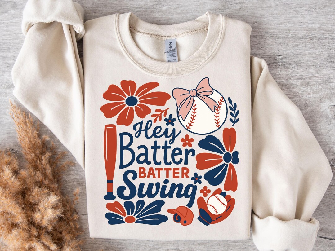 Boho Baseball PNG | Batter Batter Swingpng | Retro Checkered Coquette ...