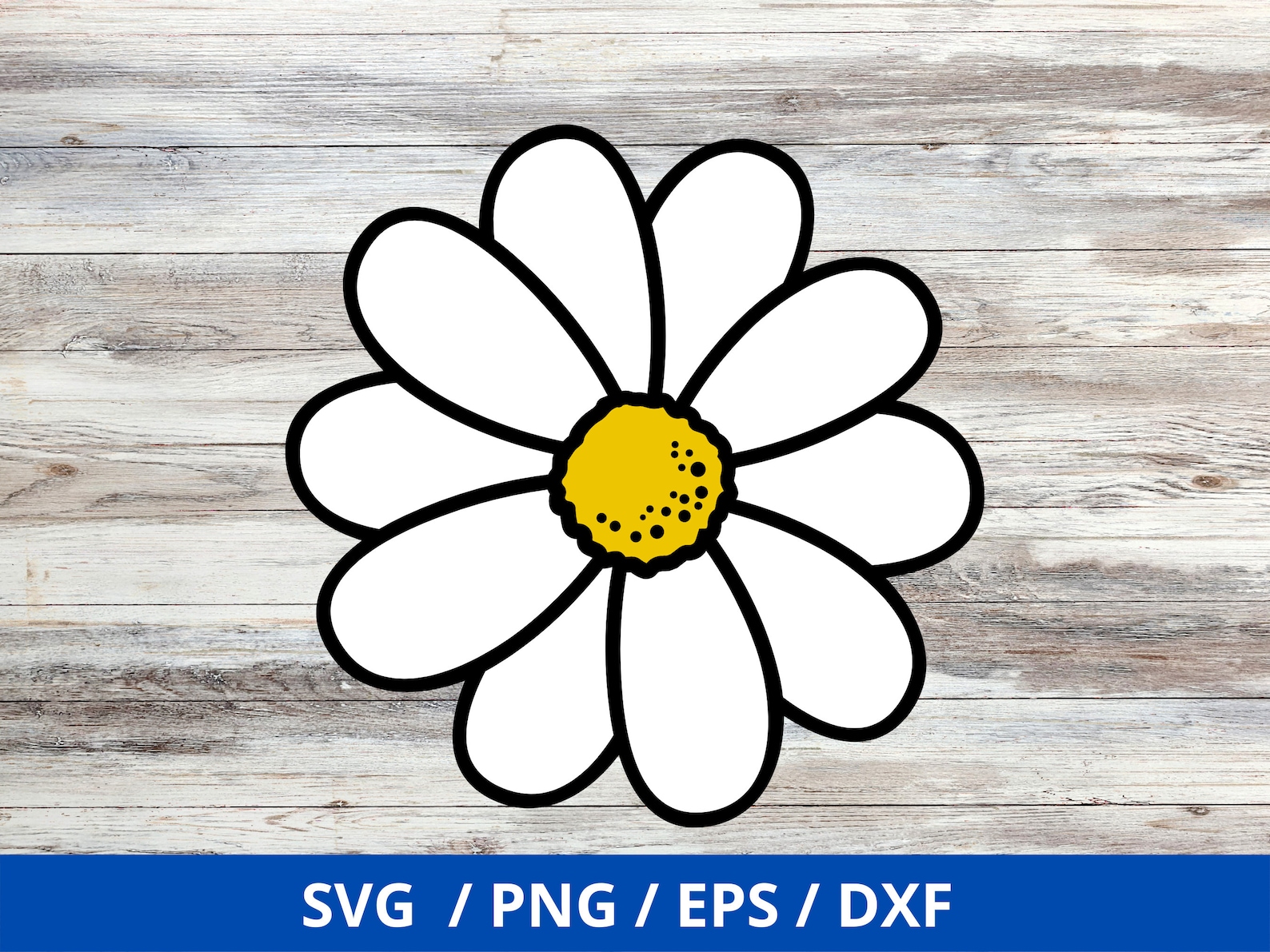 Daisy SVG Daisy Flower SVG Flower Spring SVG Digital - Etsy