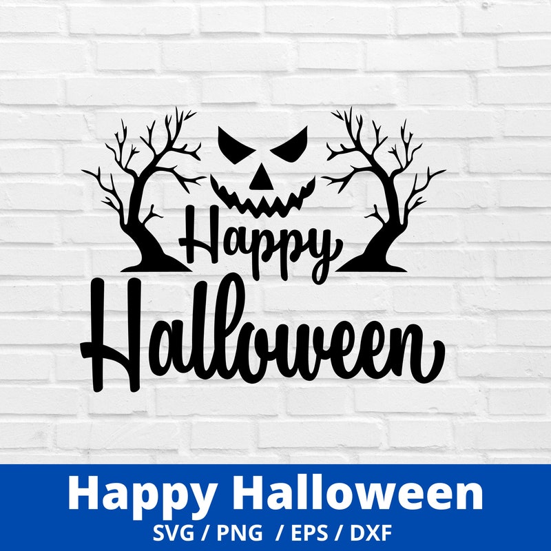 Happy Halloween Svg - Etsy