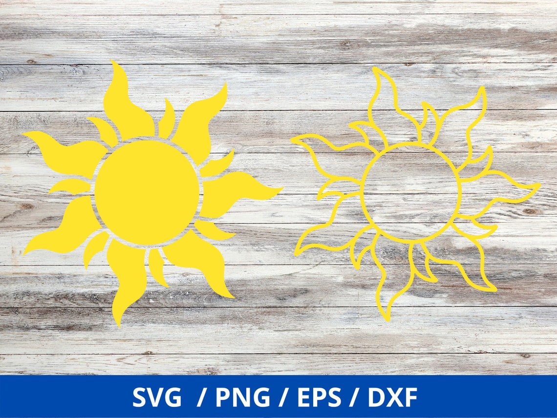 Sun SVG Sun Cut File Sun Clipart Sunshine Svg Summer Svg - Etsy