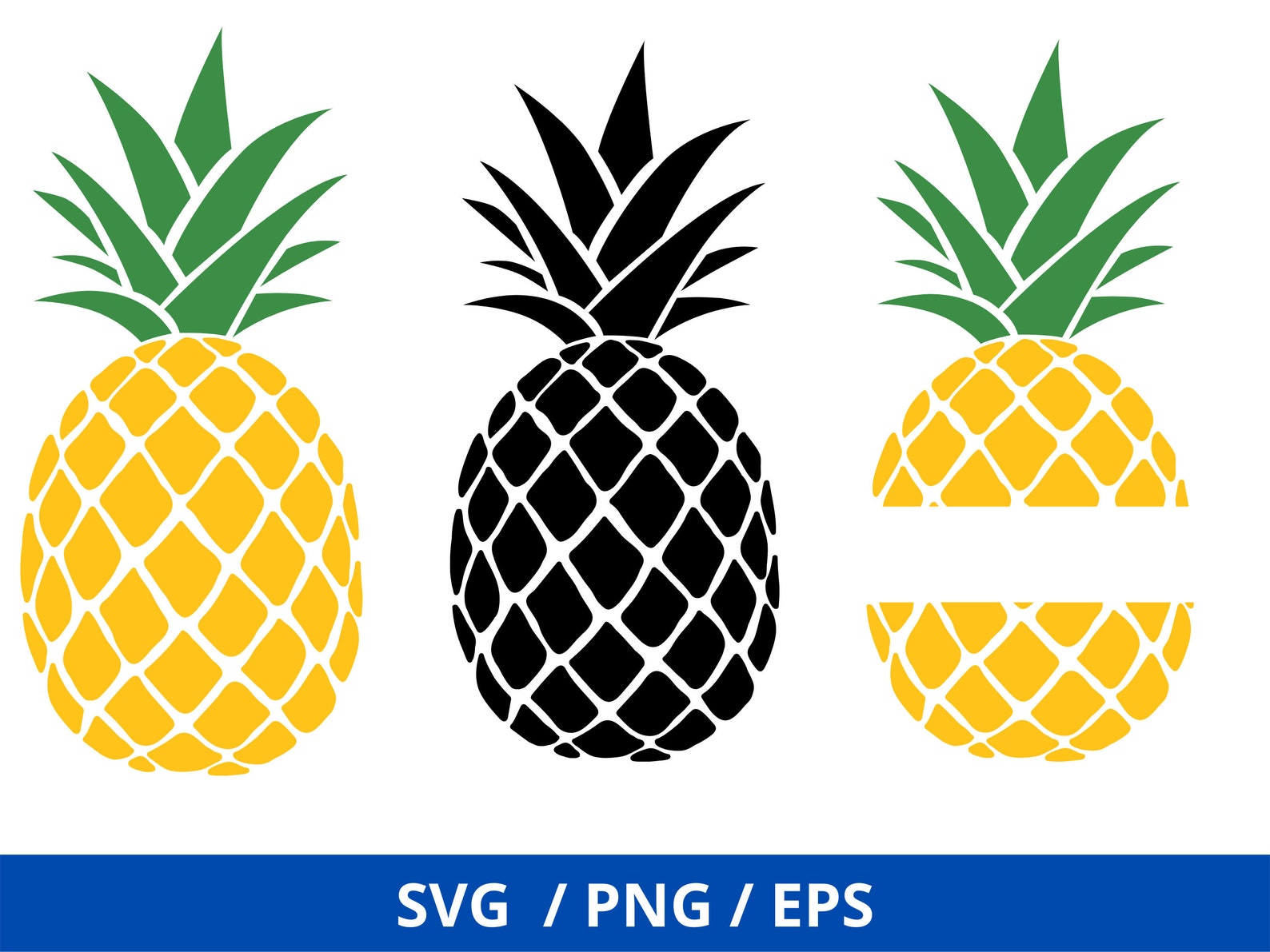 Pineapple Svg Bundle, Pineapple Svg, Pineapple Clipart, Pineapple Png ...