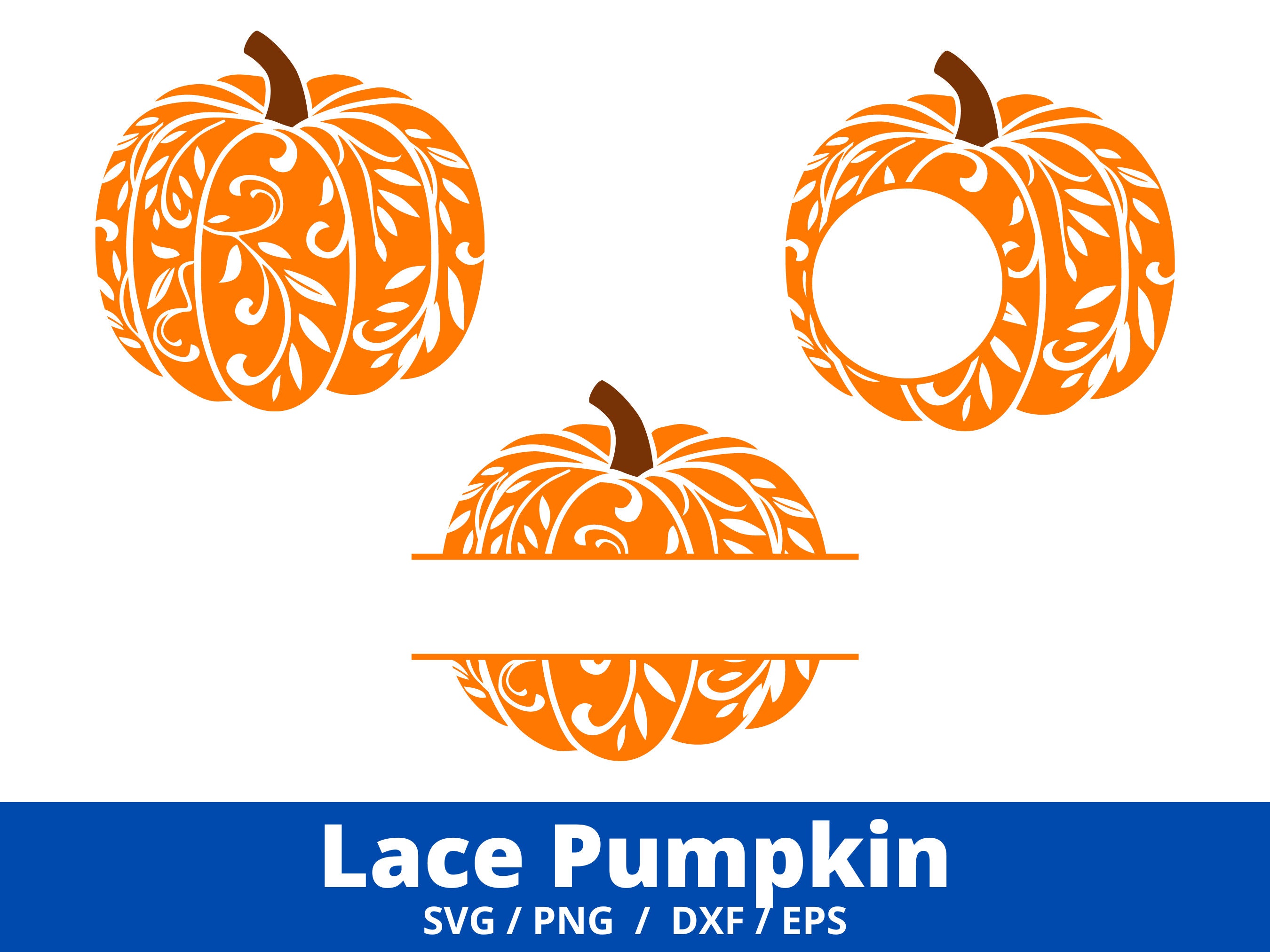 Pumpkin SVG Bundle Lace Pumpkin Svg Halloween Svg Pumpkin - Etsy