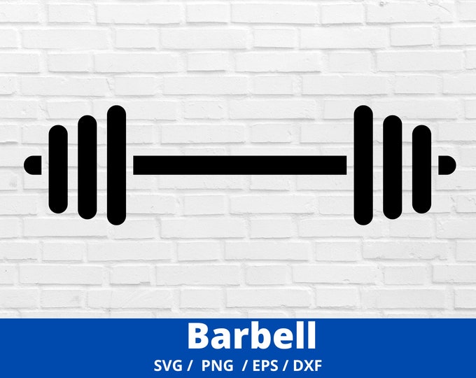 Sports Clipart: Bold Black Word "life" With Barbell / Bar Bell Weight ...
