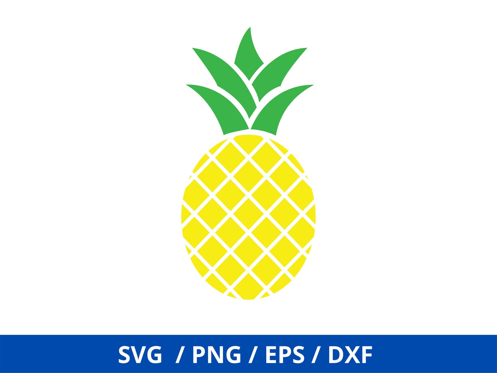 Pineapple Svg Pineapple Clipart Pineapple Png Cut Files for - Etsy