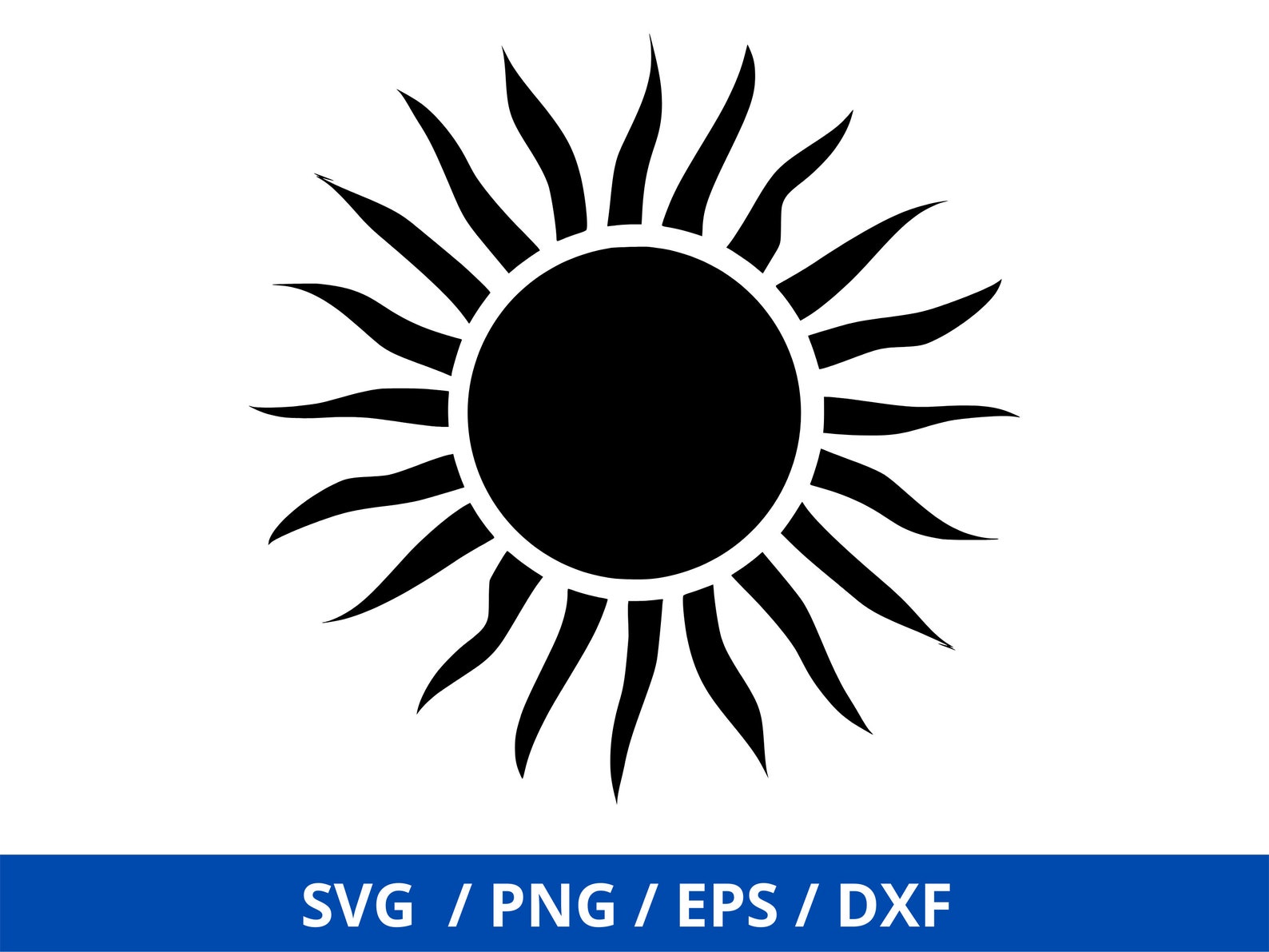 Sun SVG, Sun Cut File, Sun Clipart, Sunshine Svg, Summer Svg, Digital ...