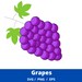 Grape SVG, Grapes Svg, Fruit Svg, Wine Svg, Grapes, Svg Cut File, Vine ...
