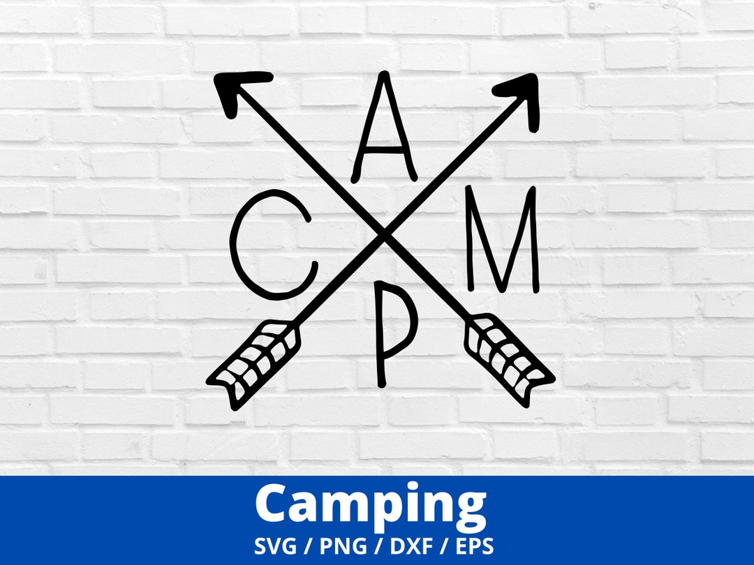 Camp SVG, Camping SVG, Cut File, Camping File Camping Png, Camp Compass ...