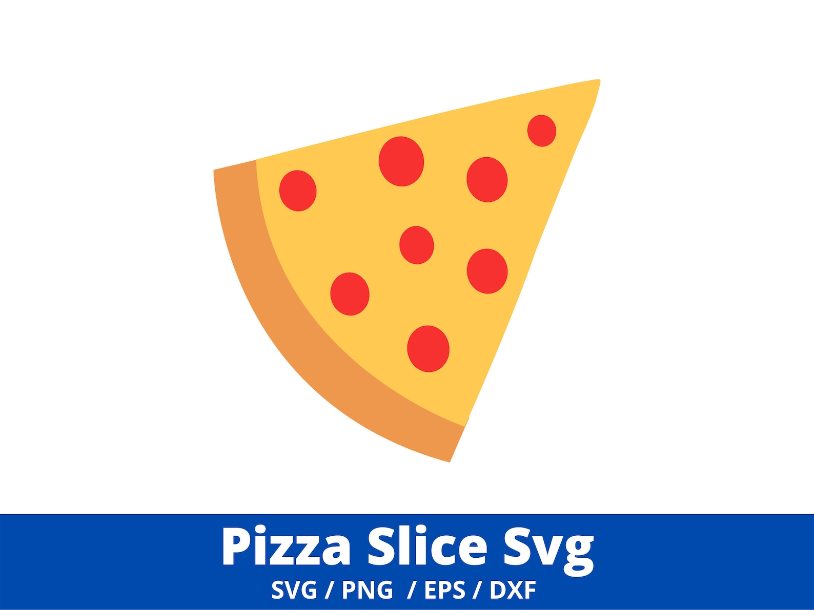 Pizza Slice Outline SVG Pizza Slice Cut File Pizza Slice - Etsy