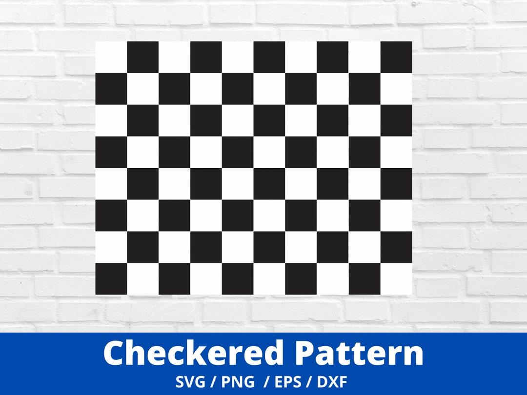 Checkerboard SVG, Seamless Checkered Pattern SVG, Checkers Cut Files ...