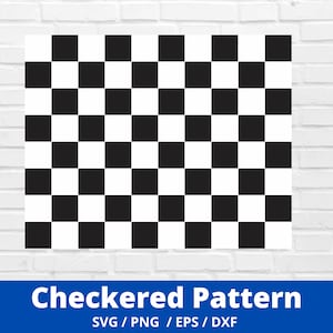 Checkerboard SVG, Seamless Checkered Pattern SVG, Checkers Cut Files ...