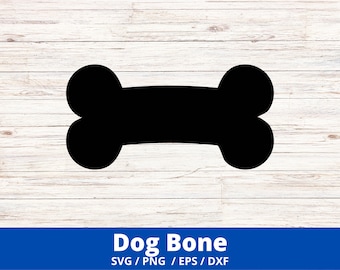 Dog Bone Outline Svg - Etsy UK