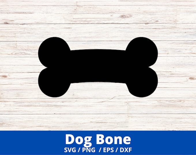Dog Bone SVG, PNG Files Dog Bone Laser Cut File Transparent and Vector ...