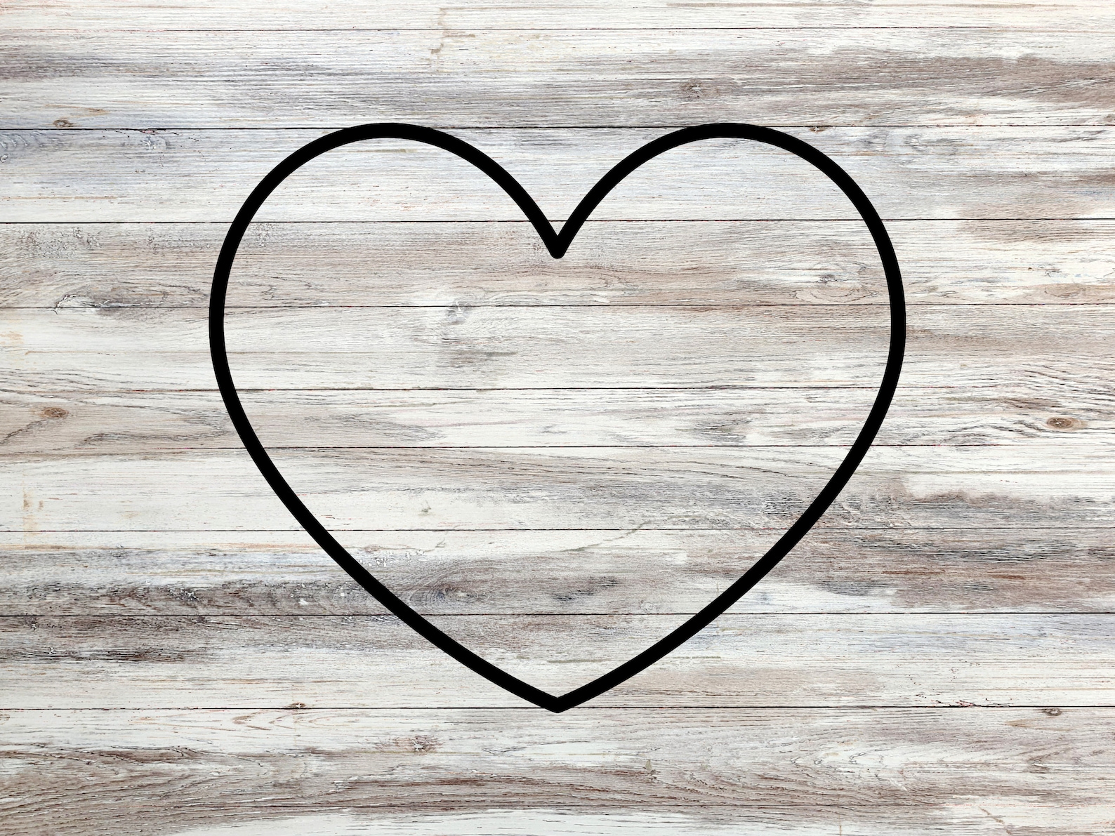 Heart Outline Svg, Heart Svg, Basic Heart Svg, Valentine's Day Heart ...