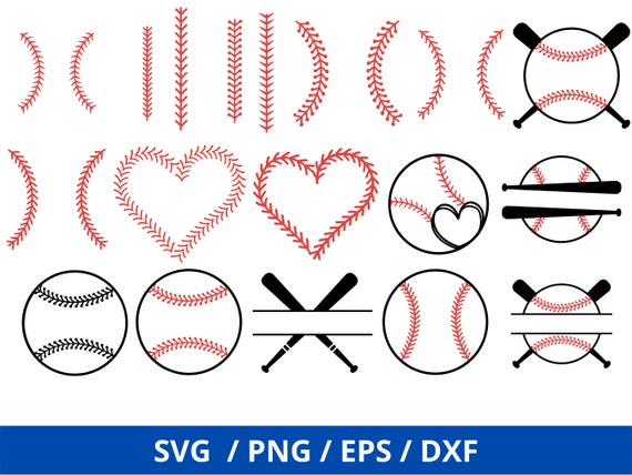 Baseball SVG Bundle Baseball Svg. Baseball Stitches Svg - Etsy