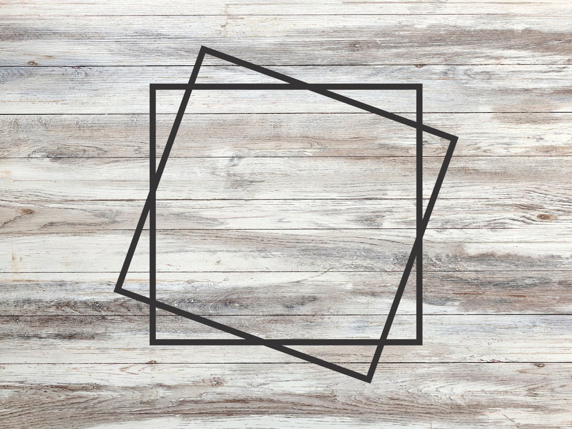 Square Frame Svg, Square Frame Png, Square Monogram Frame Svg ...