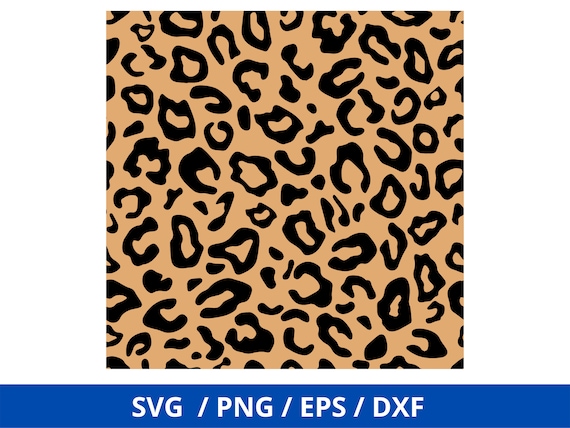 Cheetah Print Svg Leopard Print Svg Leopard Print Pattern | Etsy