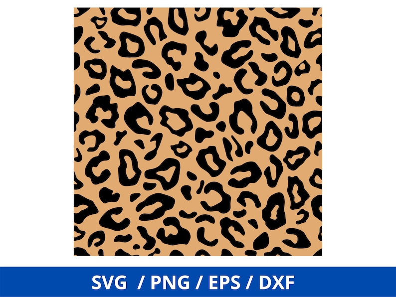 Cheetah Print Svg Leopard Print Svg Leopard Print Pattern | Etsy