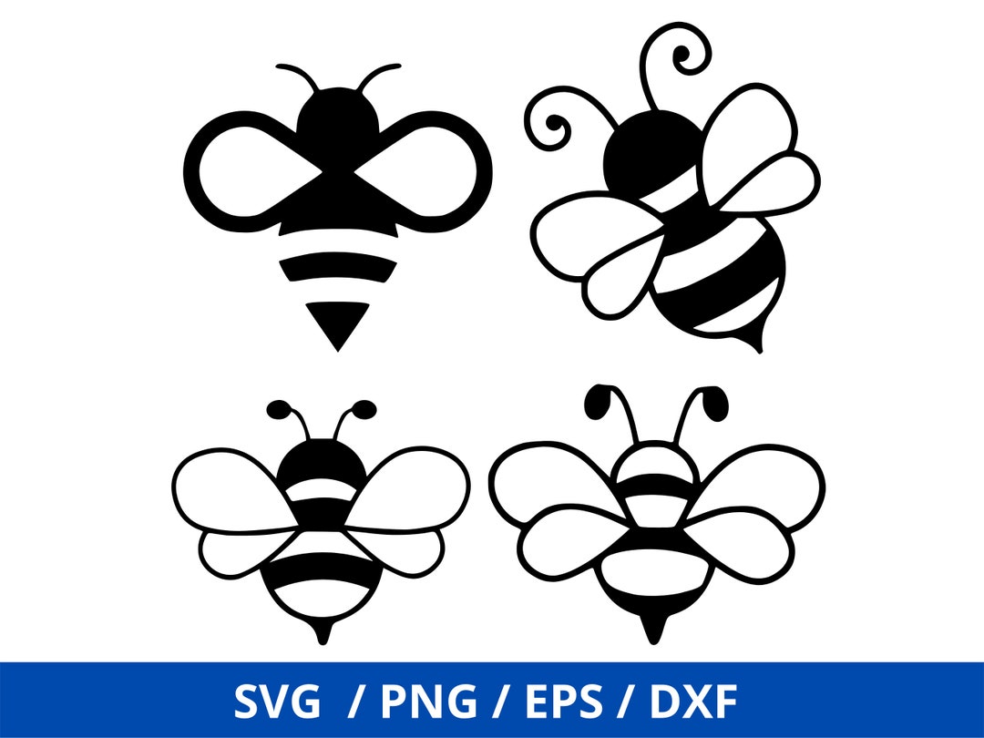 Bee SVG, Bee SVG Bundle, Honeybee SVG, Queen Bee Svg, Bee Hive Svg ...