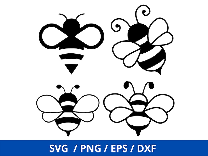 Bee SVG, Bee SVG Bundle, Honeybee SVG, Queen Bee Svg, Bee Hive Svg ...