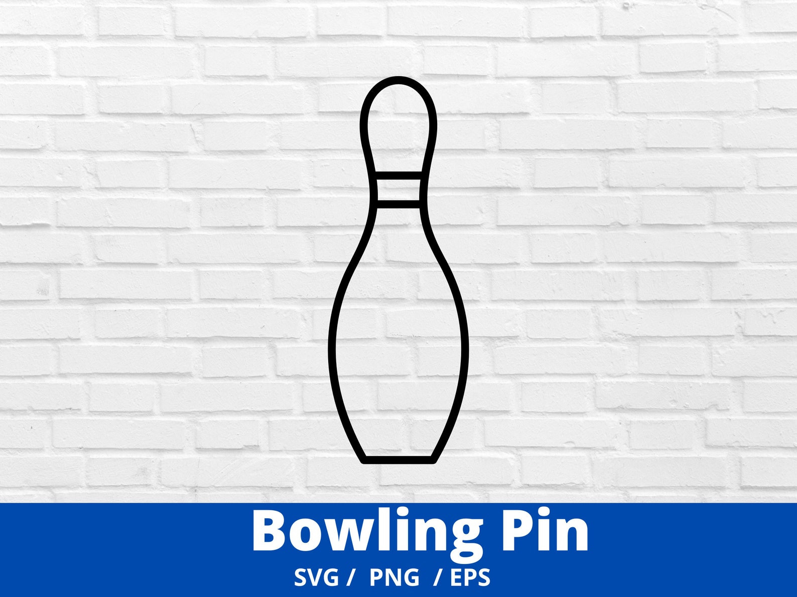 Bowling Pin Svg Png Dxf and Eps Files - Etsy