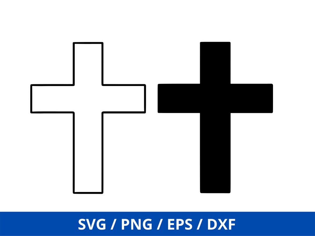 Christian Cross SVG, Christian Cross Cut File, Christian Cross Vector ...