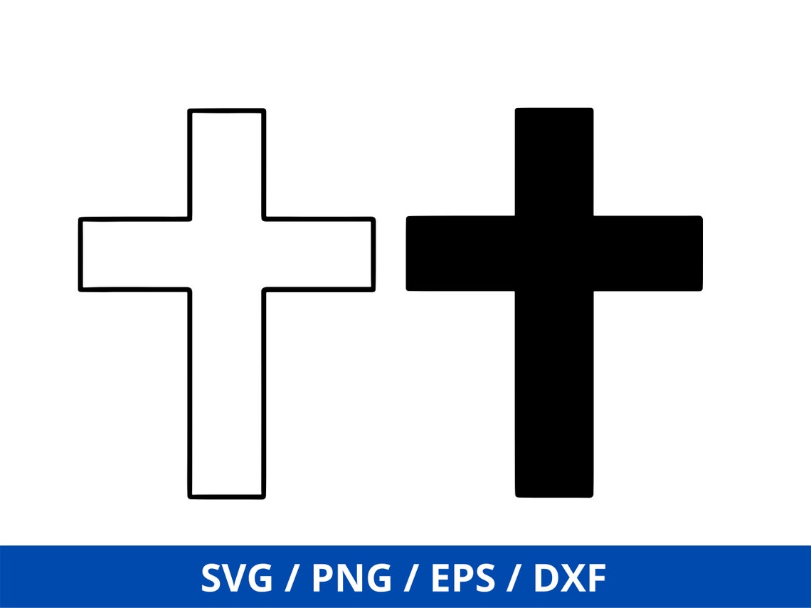 Christian Cross SVG Christian Cross Cut File Christian Cross - Etsy
