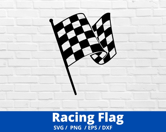 Nascar Racing Flags Start and Finish SVG - Etsy Canada