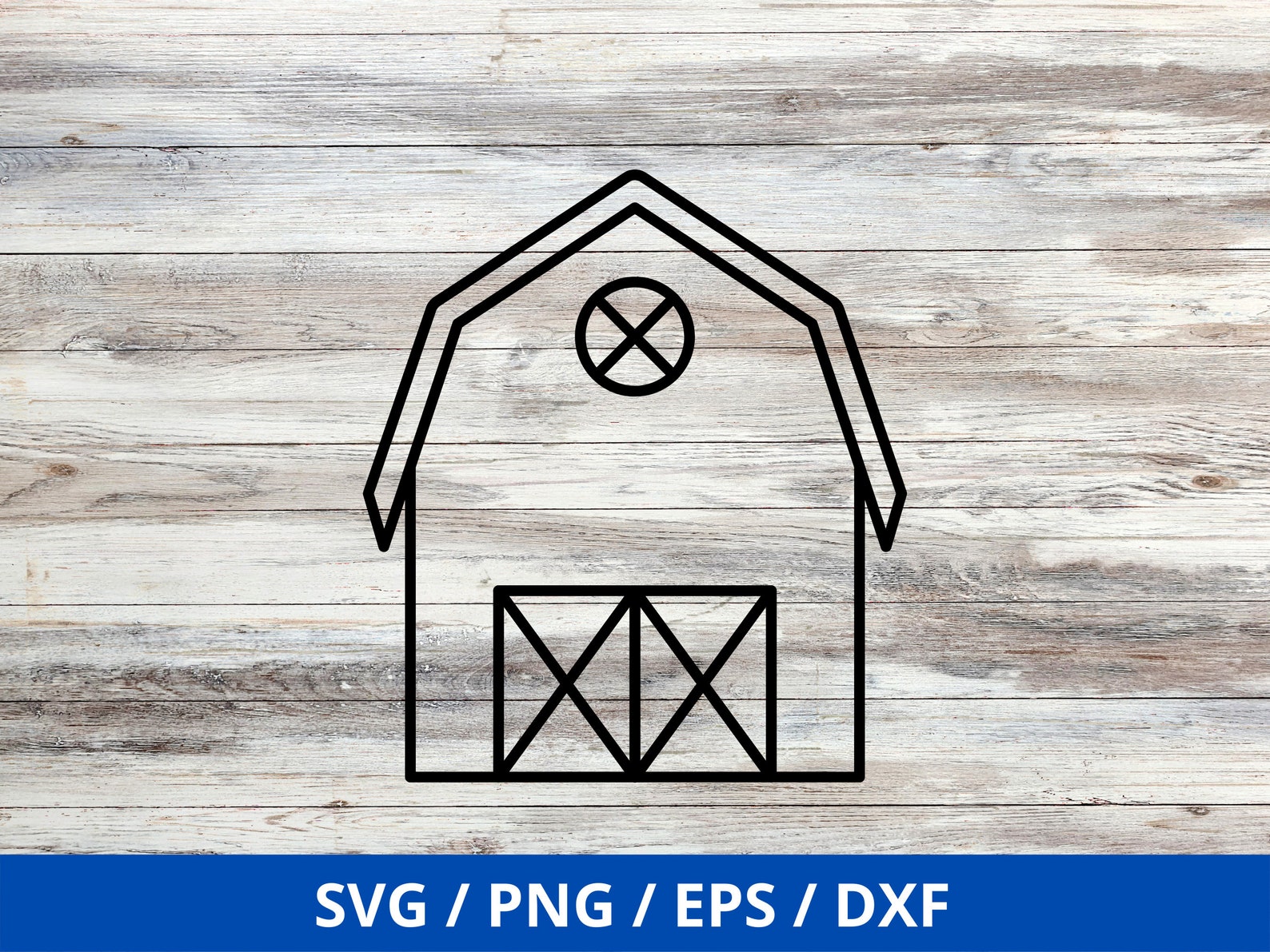 Barn SVG Filesbarn Outline SVG Cut File Farm Svg Farm House - Etsy