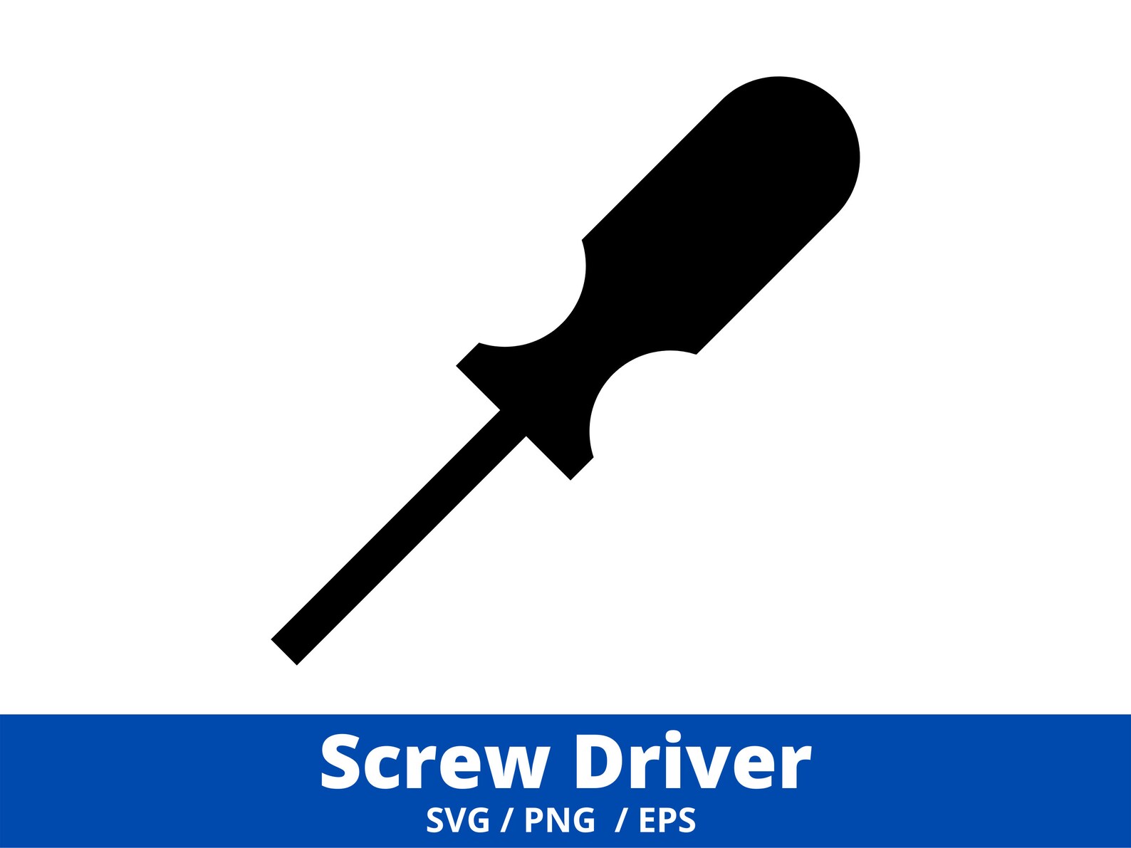 Screwdriver SVG Screwdriver Silhouette SVG Cut File - Etsy