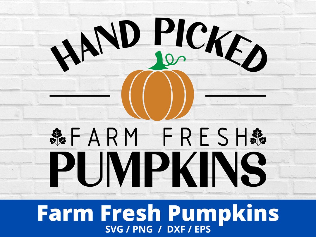 Pumpkin SVG File, Fall SVG File, Autumn SVG File, Farmhouse Svg ...