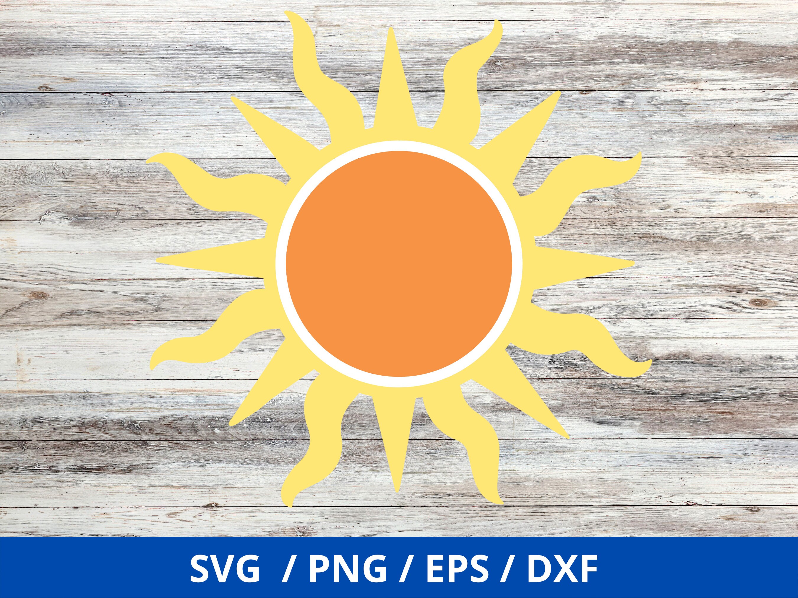 Sun SVG, Sun Cut File, Sun Clipart, Sunshine Svg, Summer Svg, Digital ...