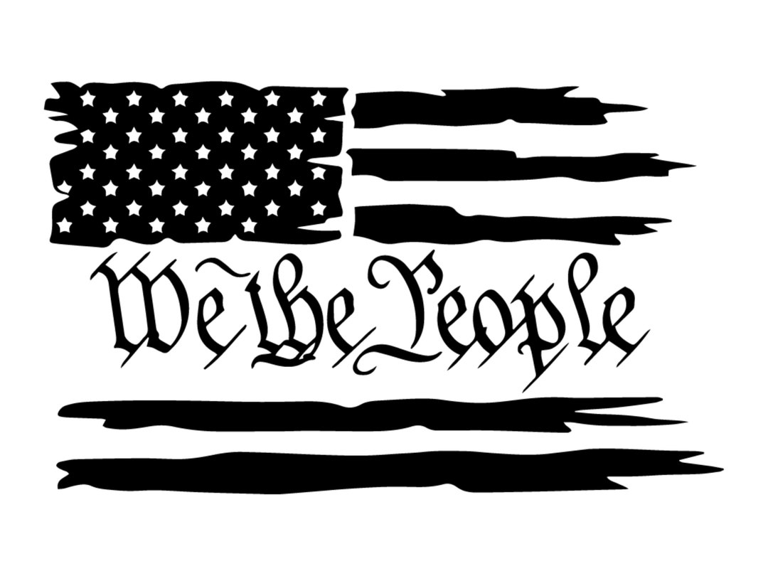 We the People Flag Svg , USA Flag Svg, Fourth of July Svg, 1776 Svg ...
