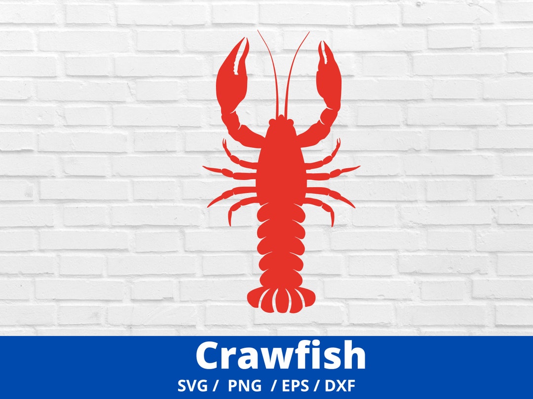 Crawfish Svg, Crayfish Svg, Crawfish Boil Svg, Mardi Gras Crawfish Svg ...