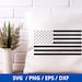 American Flag Svg, American Flag Png, for Cricut and Silhouette, USA ...