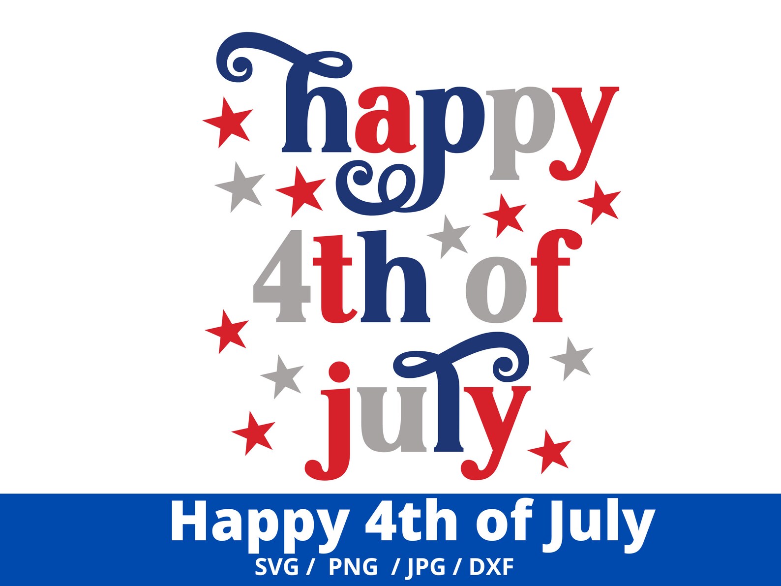 Happy 4th of July SVG, 4th of July Svg, 4th of July Boho SVG, Patriotic ...