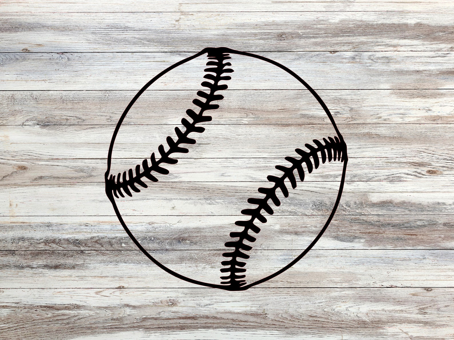 Baseball Outline Svg, Baseball Svg, Baseball Outline Cut File, Baseball ...