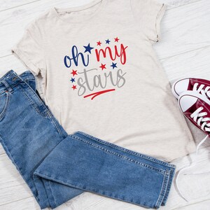 Oh My Stars SVG, 4th of July SVG, Patriotic SVG, Png, Freedom Svg ...