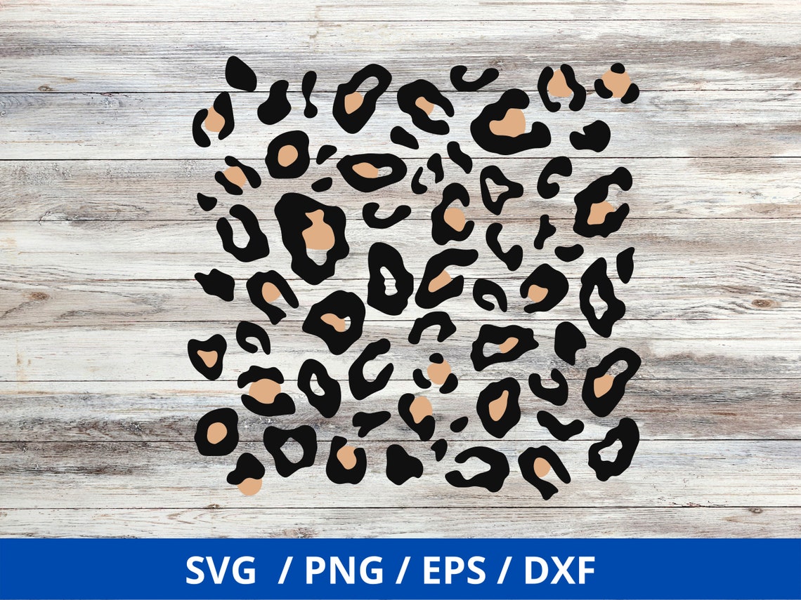 Leopard Print Pattern Svg, Leopard Svg, Cheetah Print Svg, Leopard ...