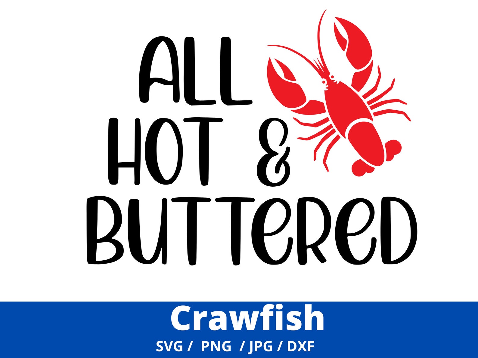 Crawfish SVG, Crawfish Boil SVG, Crayfish Svg, Summer SVG, Digital ...