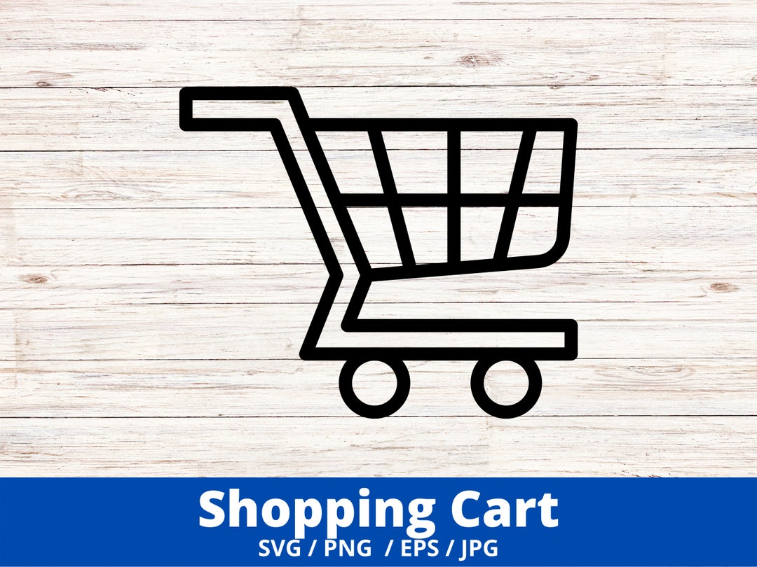 Shopping Cart Svg, Cart Svg, Checkout Grocery Cart Clipart Svg, Dxf ...