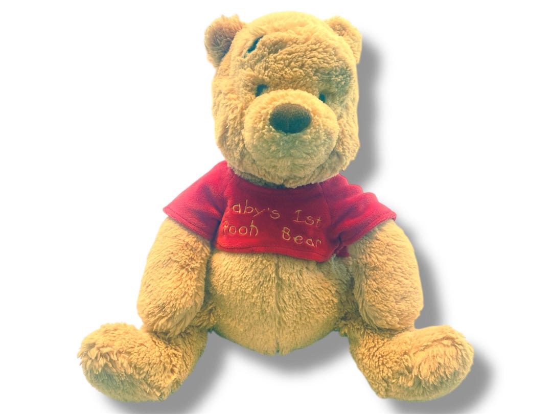 Babys First Winnie the Pooh, Teddy Bear, Stuffed Animal, Plushie, Bear ...