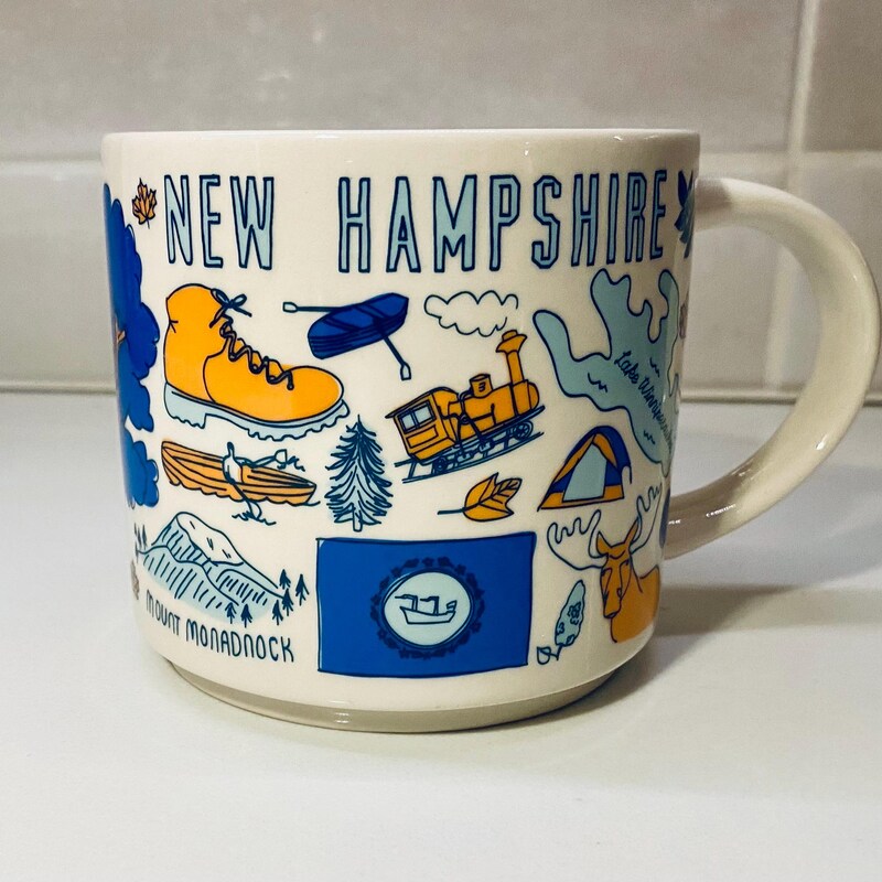 New Hampshire Mug - Etsy
