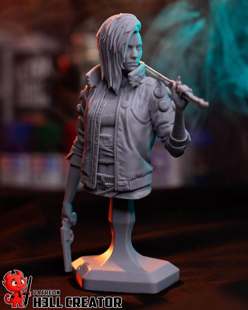 Female V Garage Kit | Fanmade Model by H3llcreator | Valerie | 3D ...