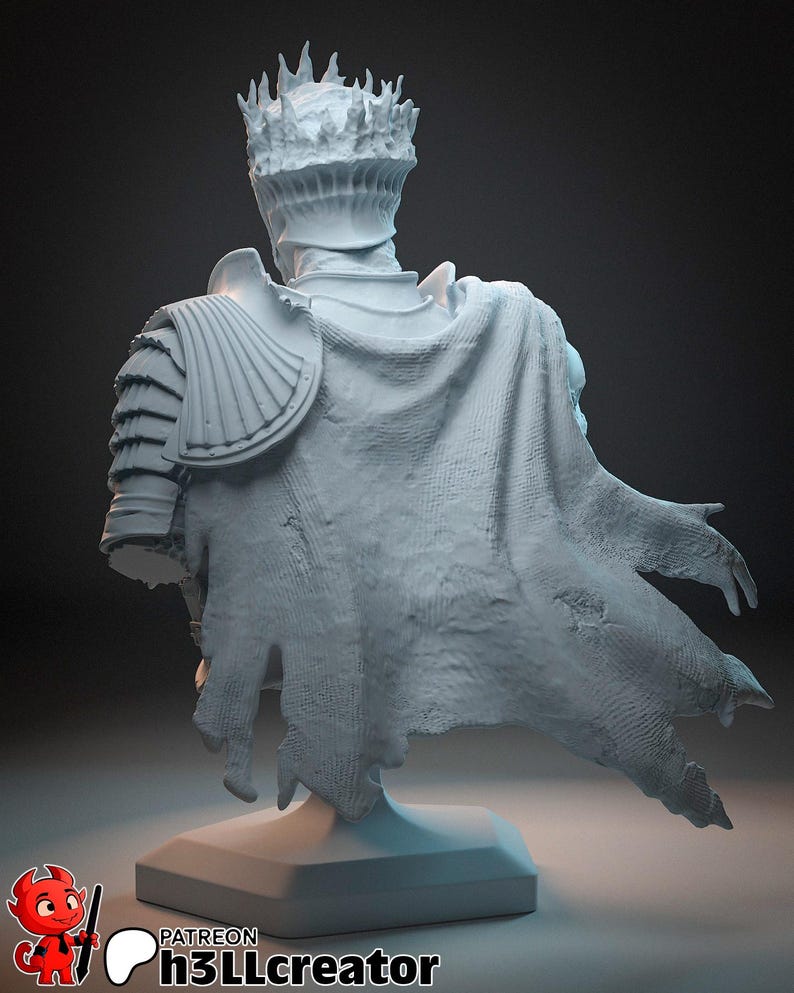 Cinder Knight Garage Kit | Fanmade Model | One Very Hard Game | 3D ...