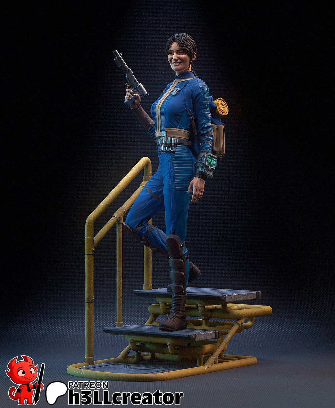 Fallout Lucy Garagen Kit Fanmade Modell Okie-dokie 3D Gedruckt - Etsy.de