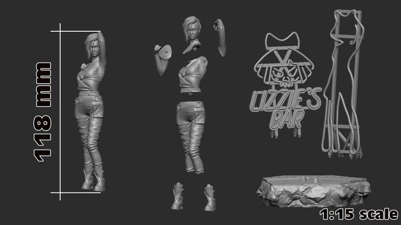 Cyberpunk Judy Garage Kit | Fanmade Model by H3llcreator | the Doll ...