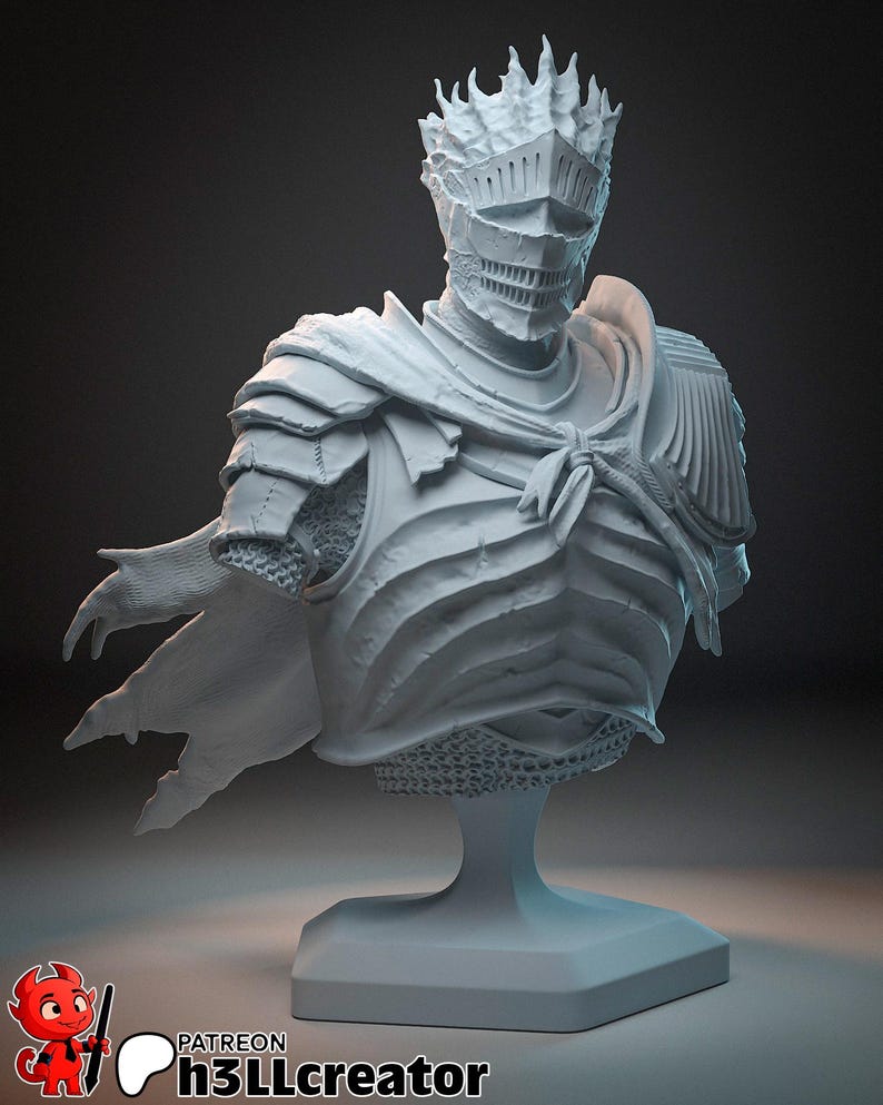 Cinder Knight Garage Kit | Fanmade Model | One Very Hard Game | 3D ...