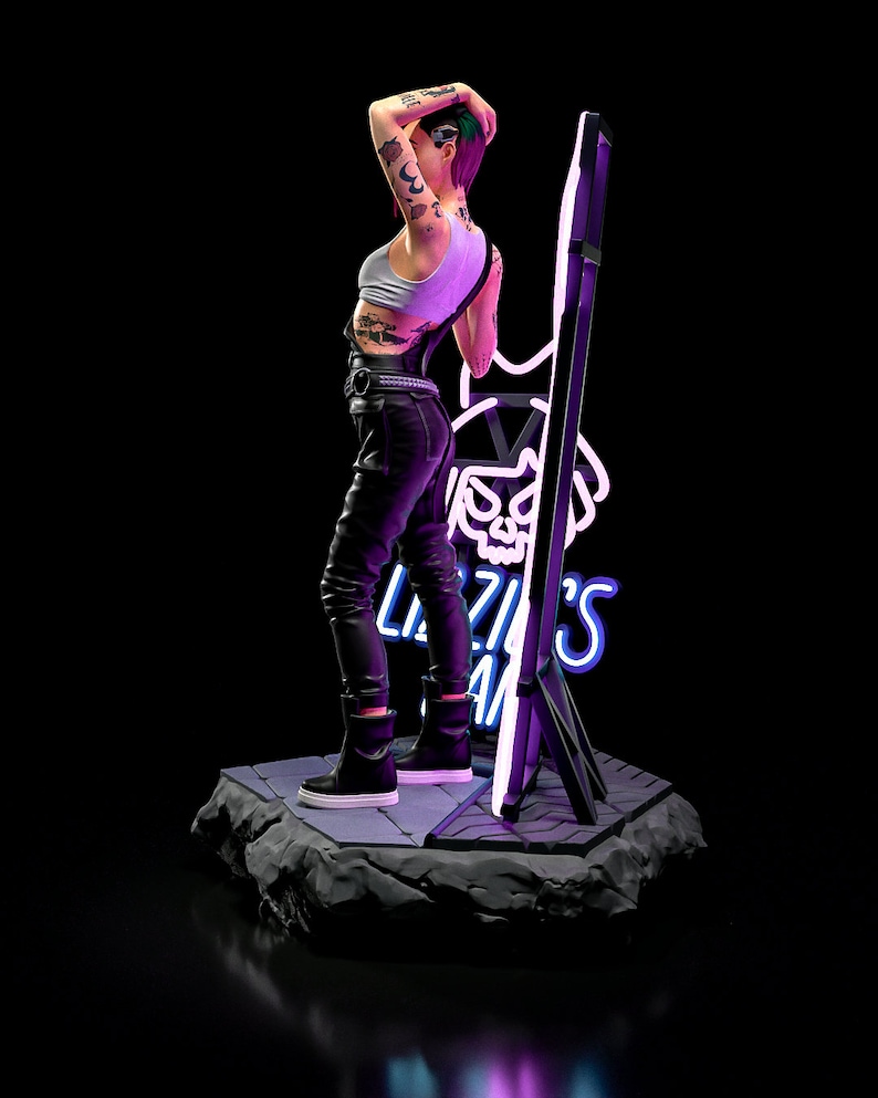 Cyberpunk Judy Garage Kit | Fanmade Model by H3llcreator | the Doll ...